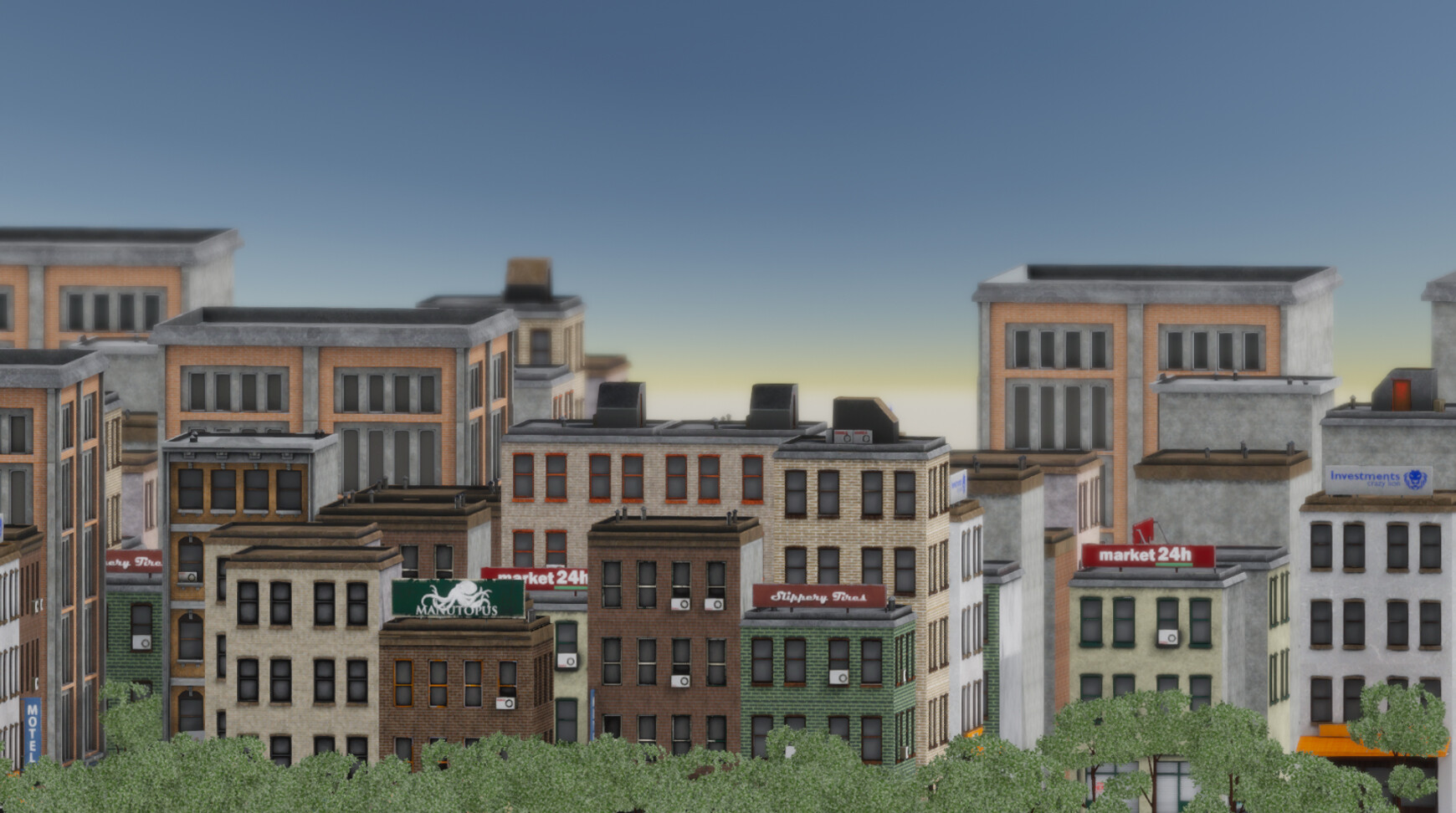 ArtStation - Easy Modular City | Game Assets