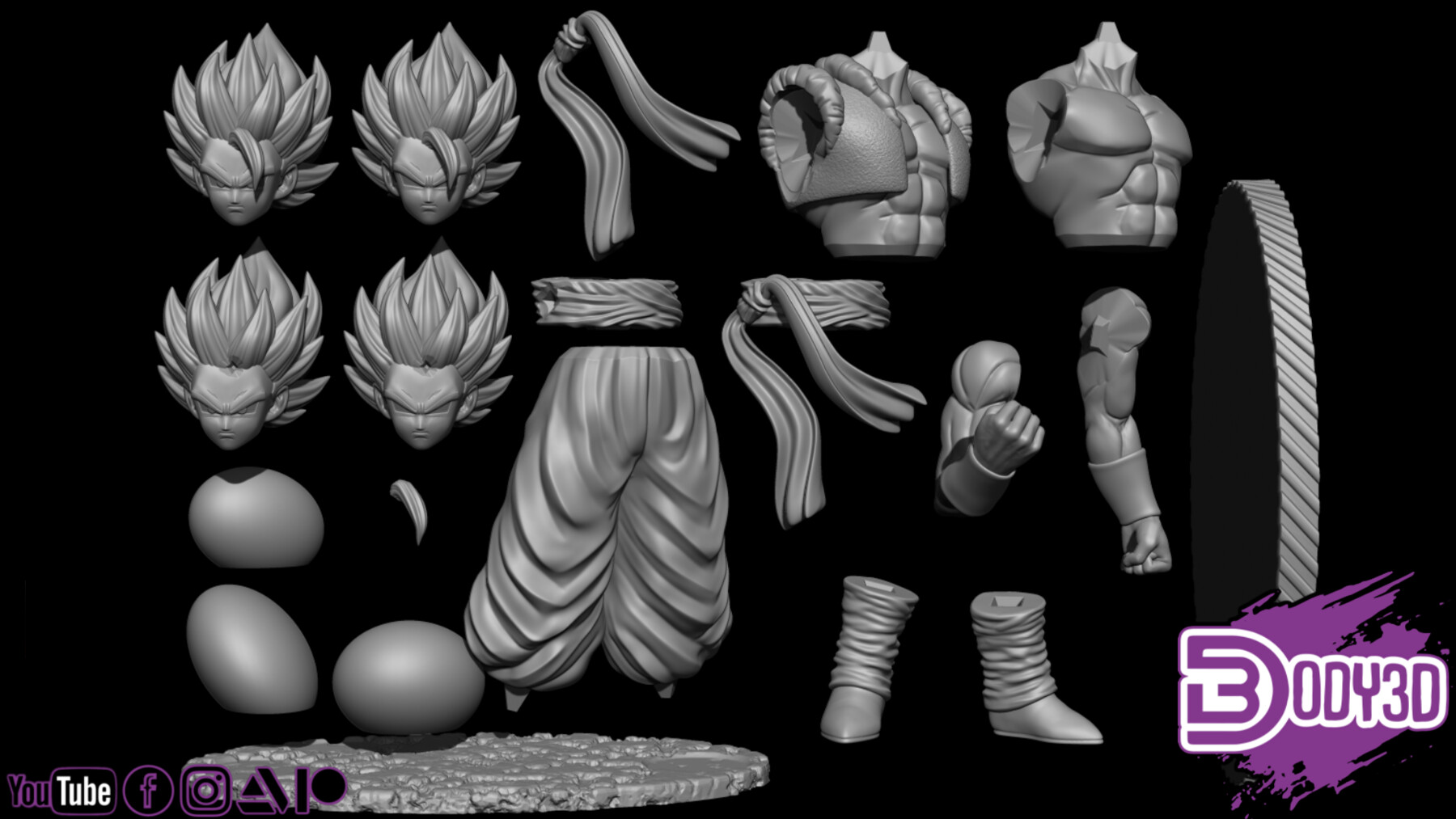 ArtStation - Bundle Gogeta - Dragon Ball | Resources