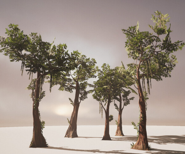 ArtStation - Jungle Tree | Game Assets