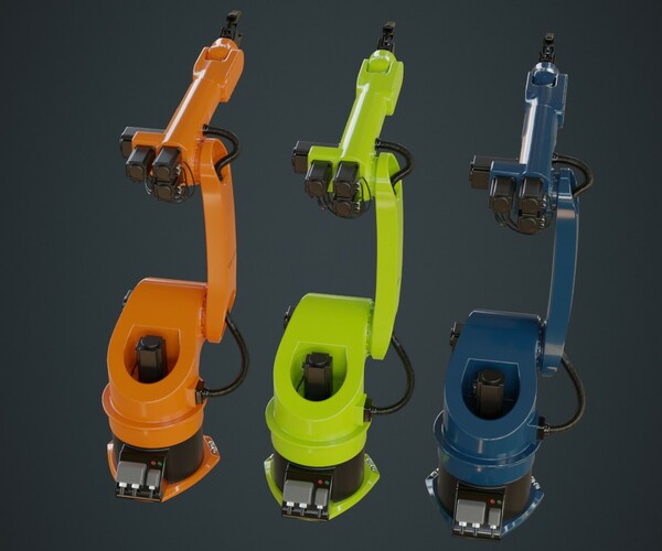 ArtStation - Industrial Robot 3A | Game Assets