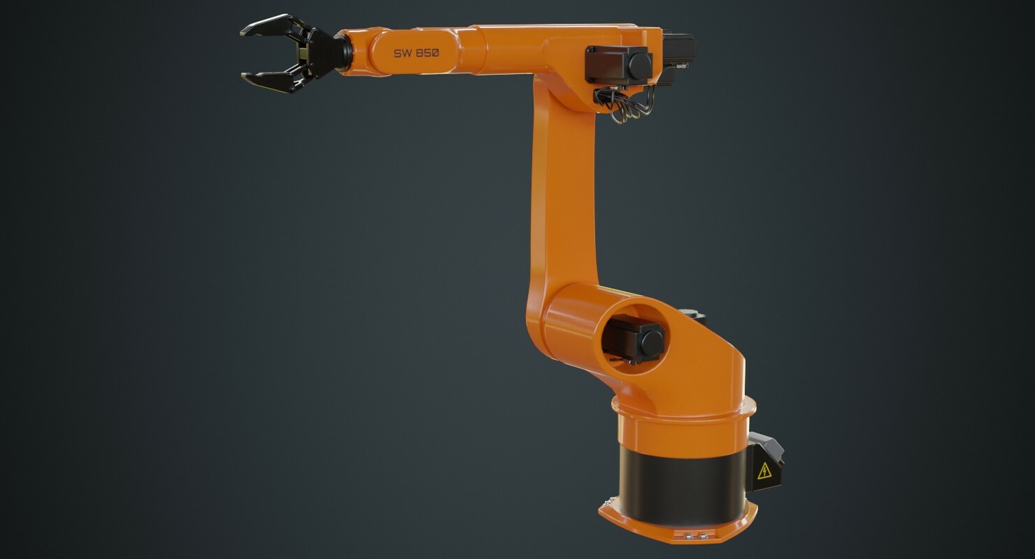 ArtStation - Industrial Robot 3A | Game Assets