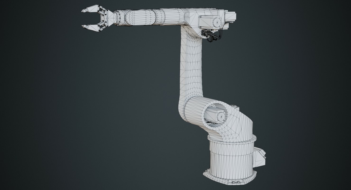 ArtStation - Industrial Robot 3A | Game Assets