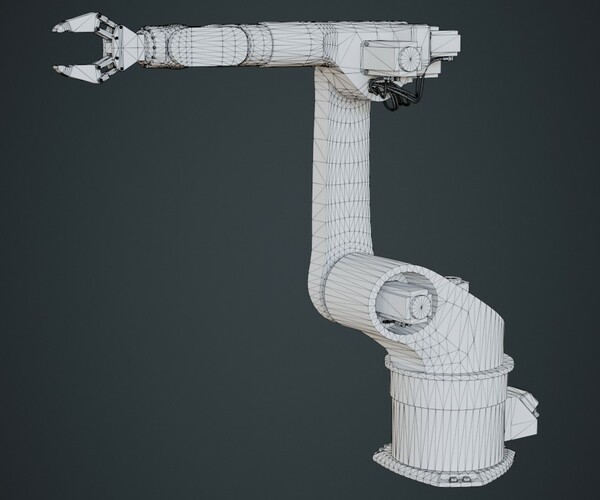 ArtStation - Industrial Robot 3A | Game Assets