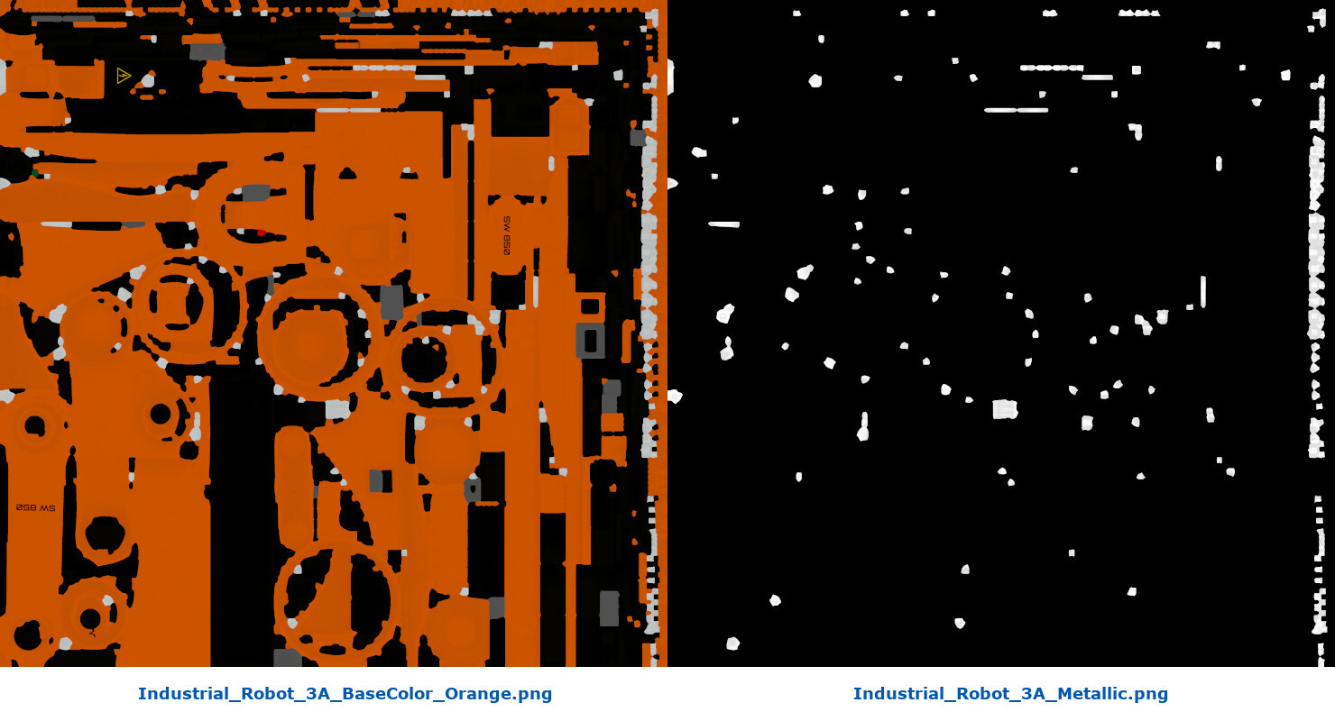 ArtStation - Industrial Robot 3A | Game Assets