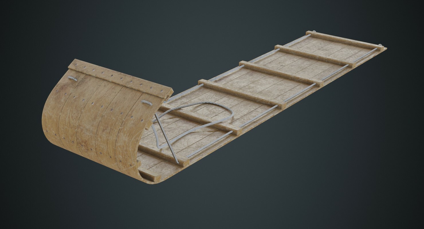 ArtStation - Sled 3B | Game Assets