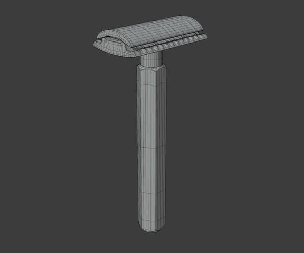 ArtStation - Hexagon Safety Razor | Resources