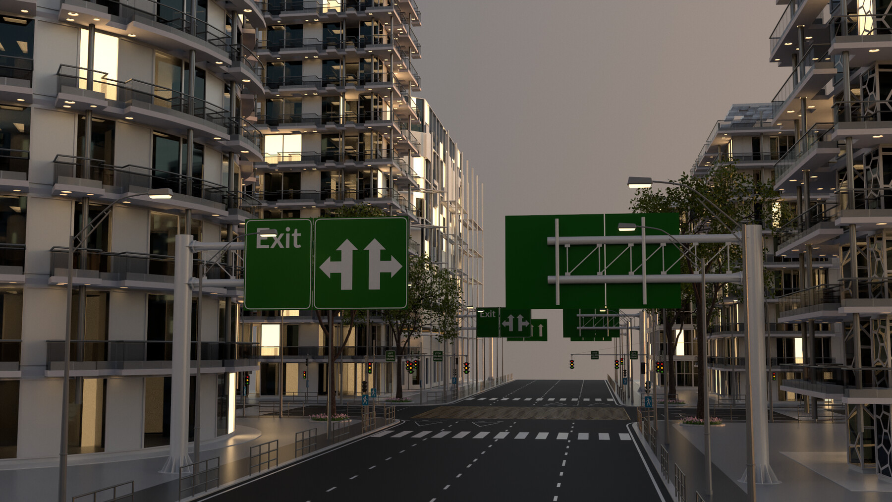 ArtStation - City Intersection 103 | Resources