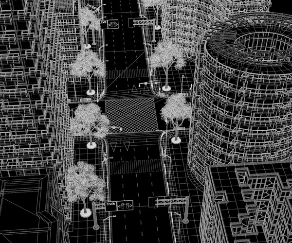 ArtStation - City Intersection 103 | Resources