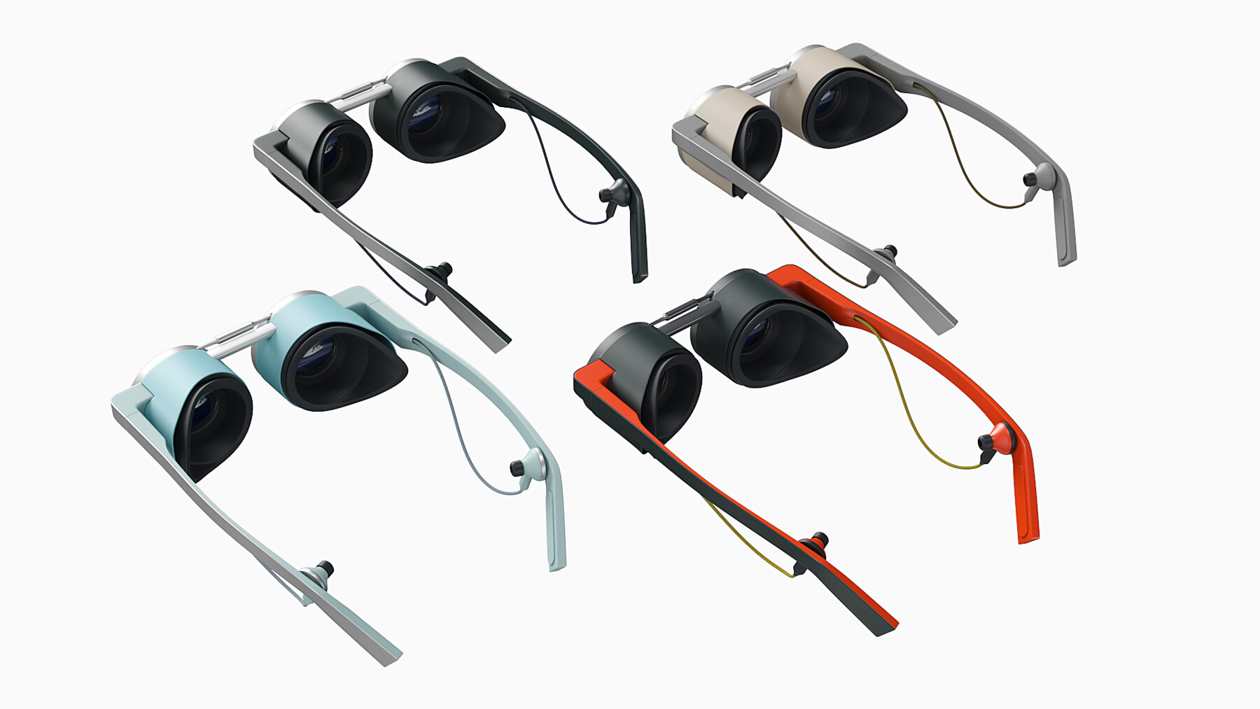 ArtStation - Modern looking minimalist VR headset Low-poly 3D model ...