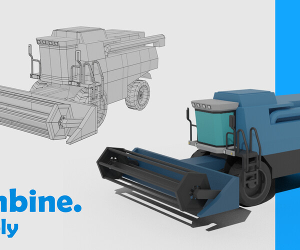 ArtStation - combine Lowpoly | Resources