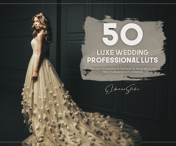 ArtStation - 50 Luxe Wedding LUTs Pack | Resources