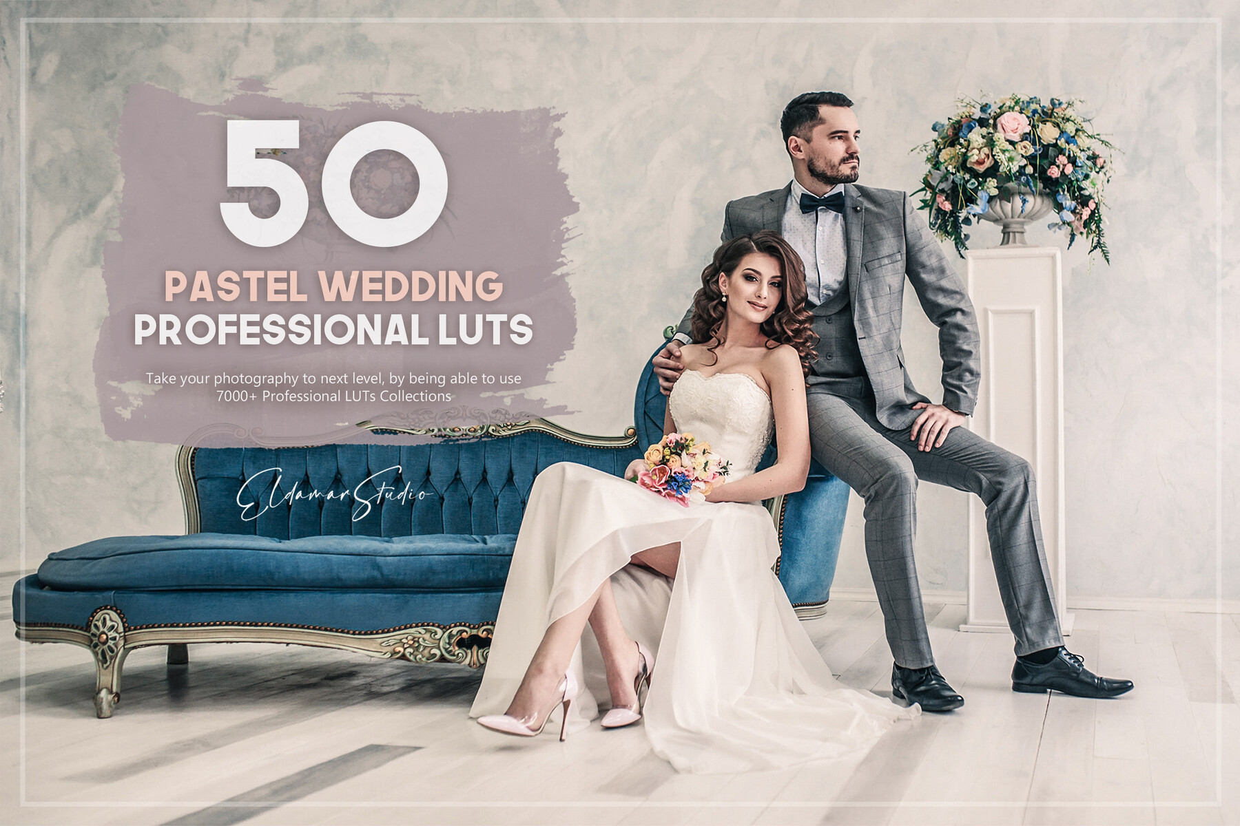 ArtStation - 50 Pastel Wedding LUTs Pack | Resources