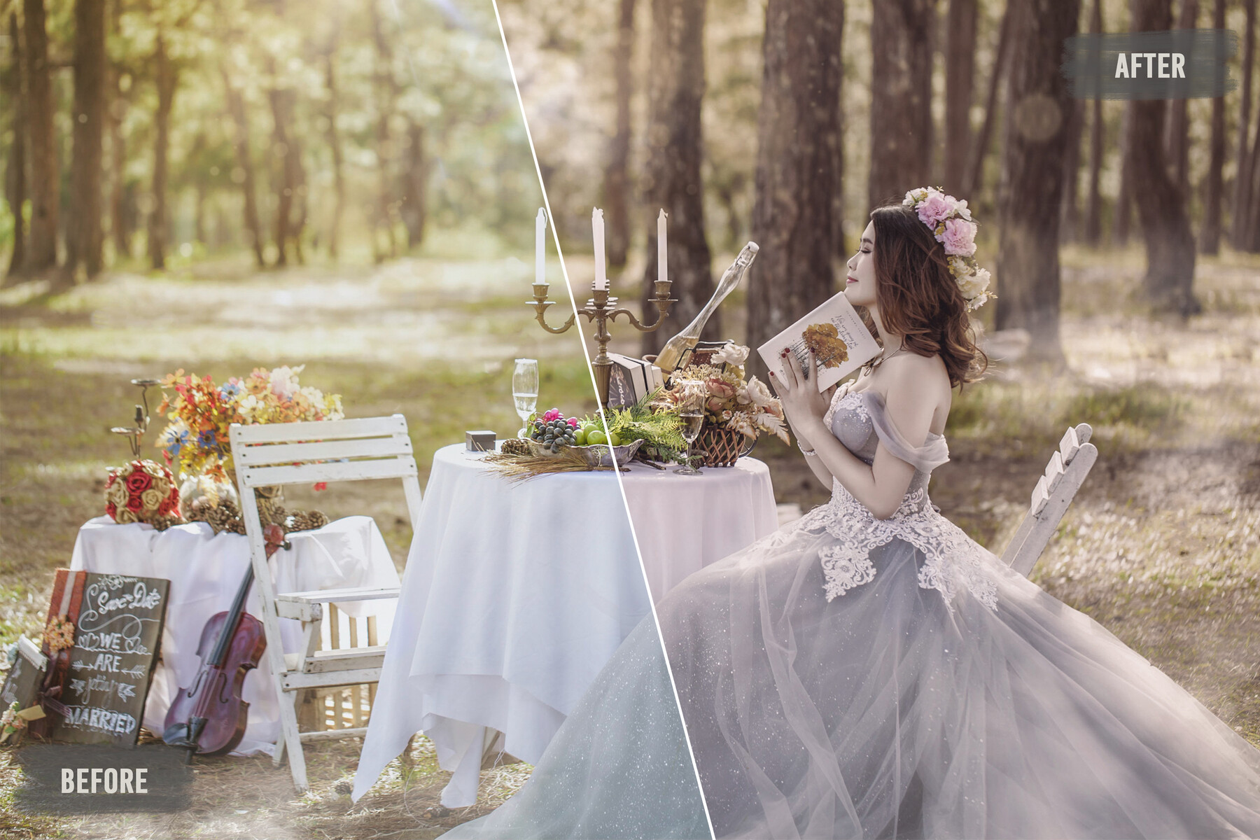 ArtStation - 50 Pastel Wedding LUTs Pack | Resources