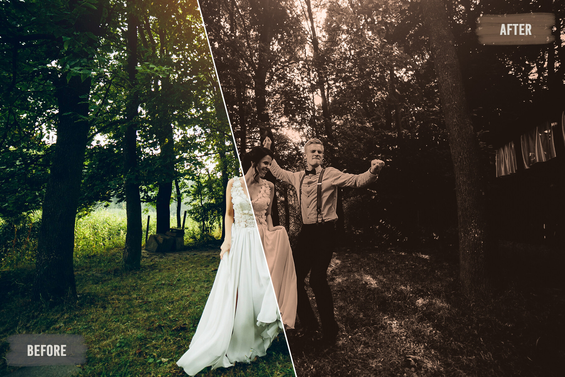 ArtStation - 50 Sepia Wedding LUTs Pack | Resources