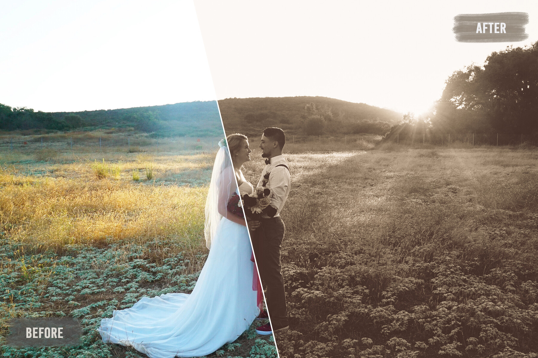 ArtStation - 50 Vintage Wedding LUTs Pack | Resources