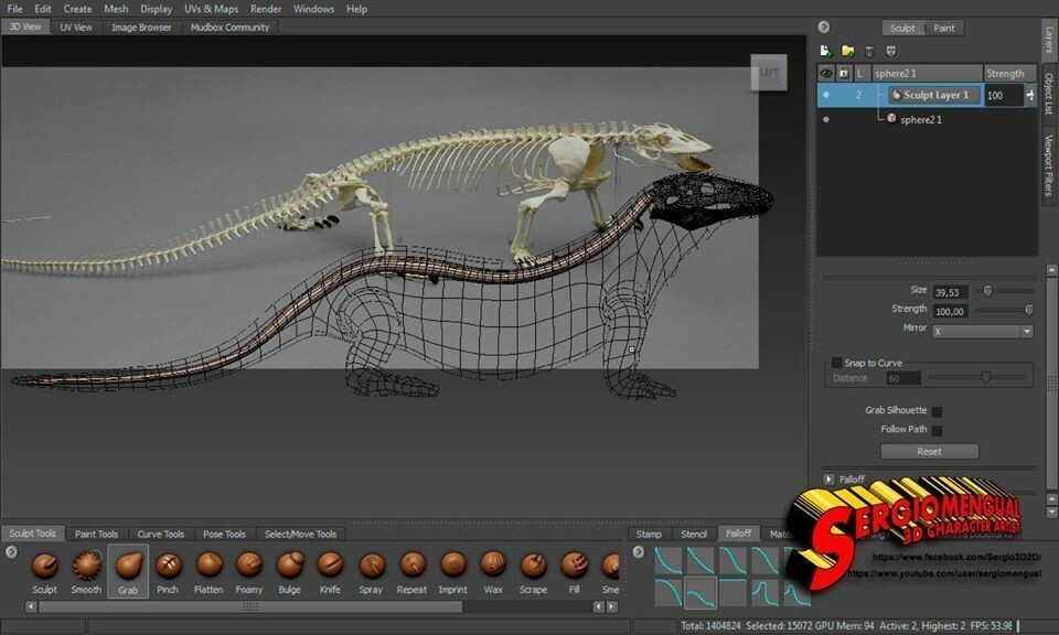 ArtStation - Komodo Dragon Skeleton 3D print model | Resources