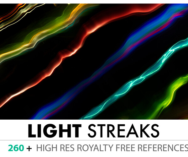 ArtStation - Flares, Light Streaks and Energy Lines | Resources