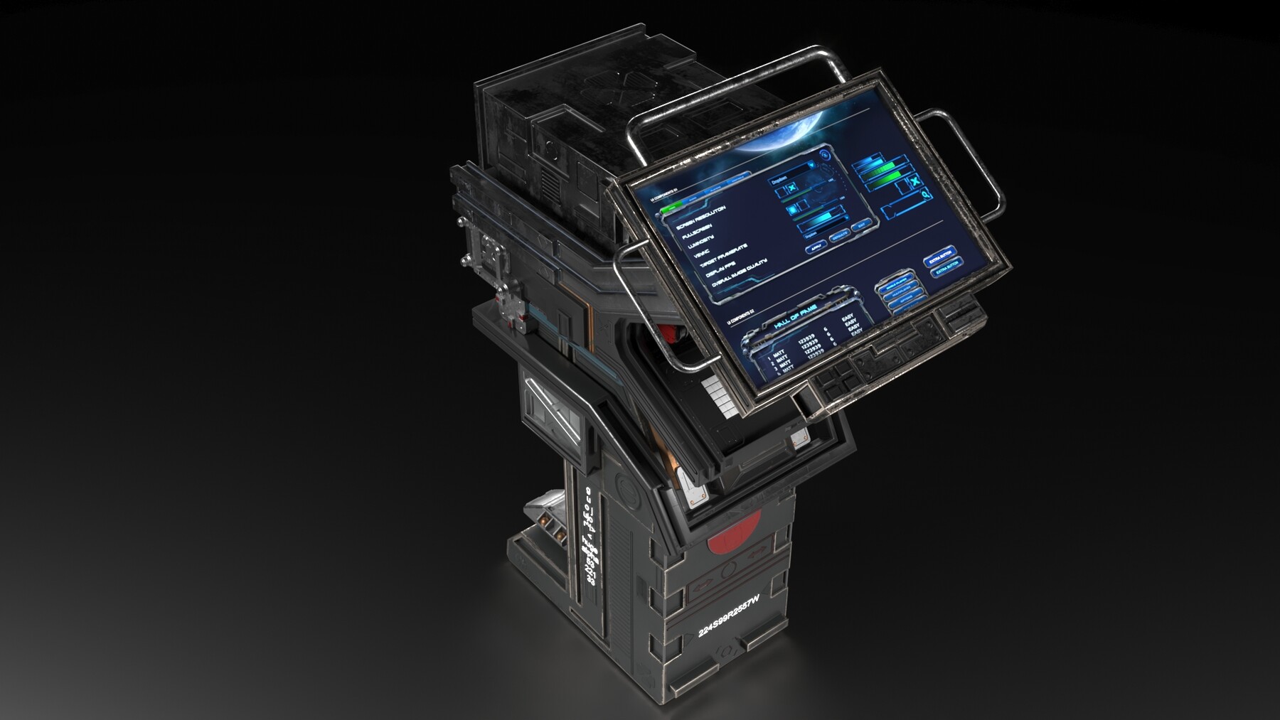 ArtStation - Sci-Fi Console 3D model | Resources ArtStation - Sci-Fi Console 3D model | Resources