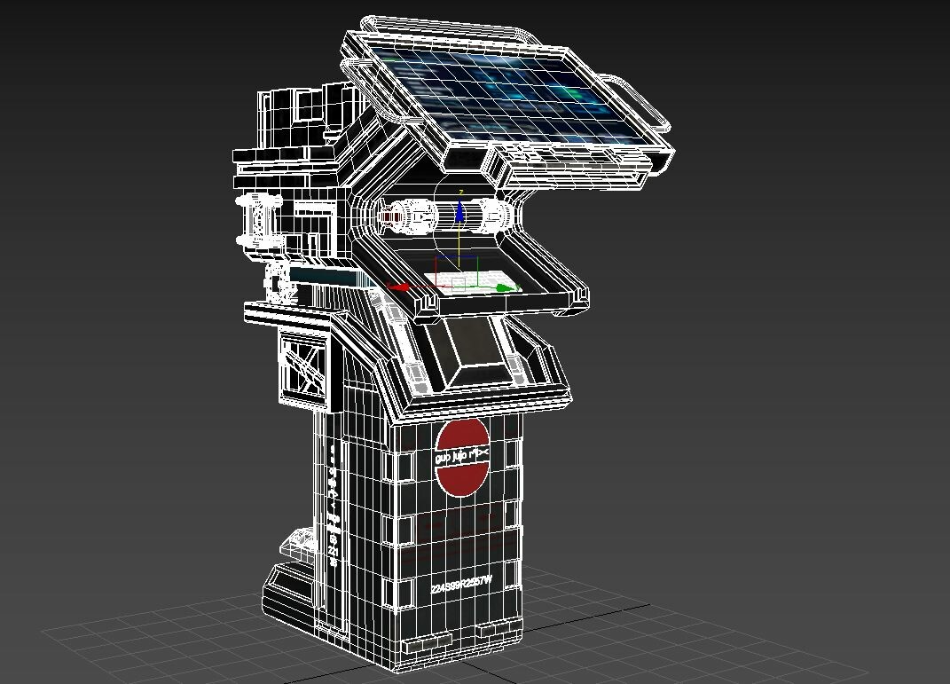 ArtStation - Sci-Fi Console 3D model | Resources
