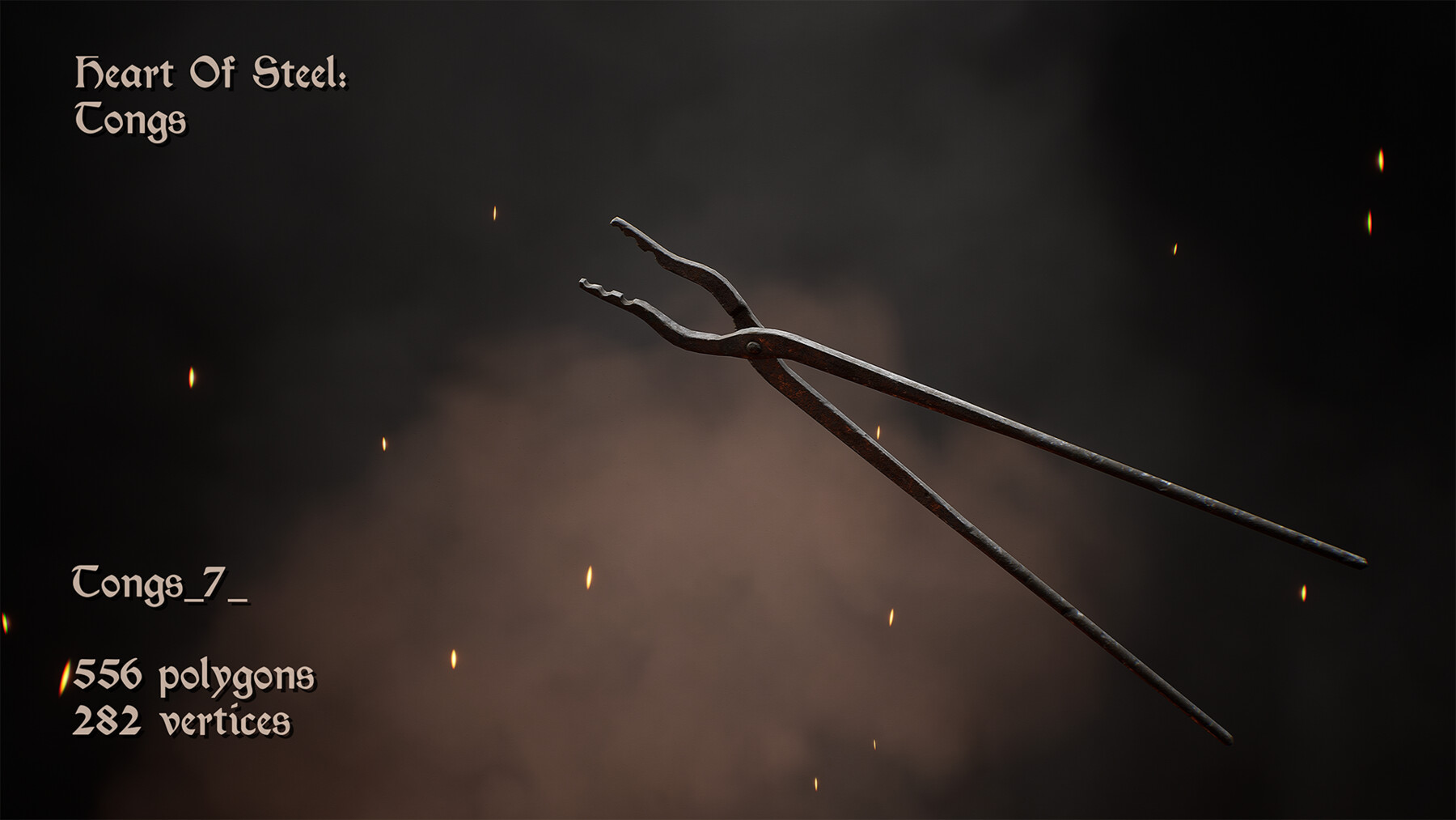 ArtStation - Heart Of Steel - Tongs | Game Assets