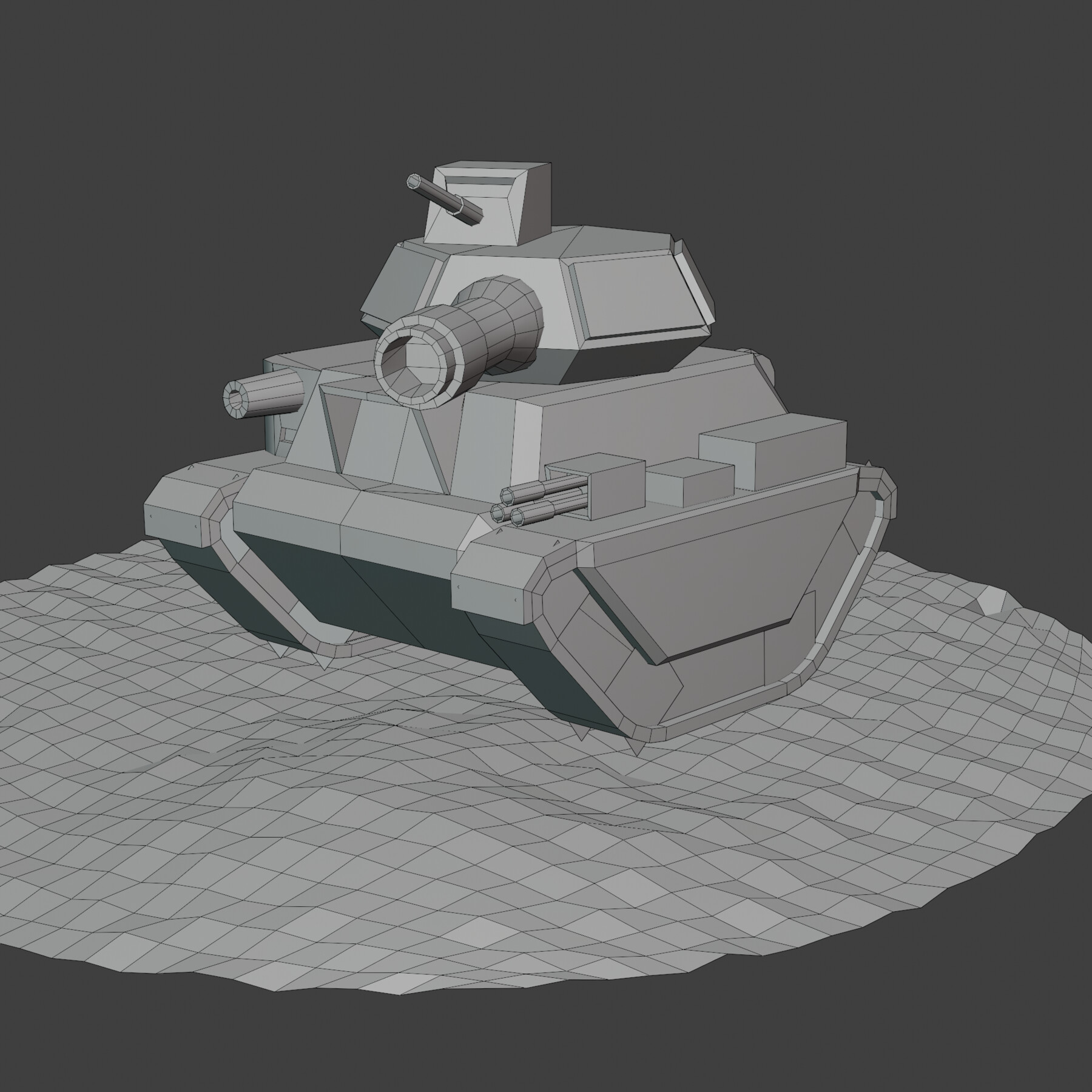 ArtStation - stylized tank | Game Assets