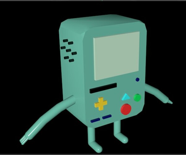 ArtStation - BMO - Adventure Time - 3D Model - Cinema 4D | Resources