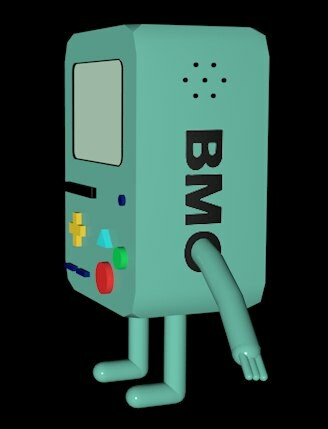 ArtStation - BMO - Adventure Time - 3D Model - Cinema 4D | Resources