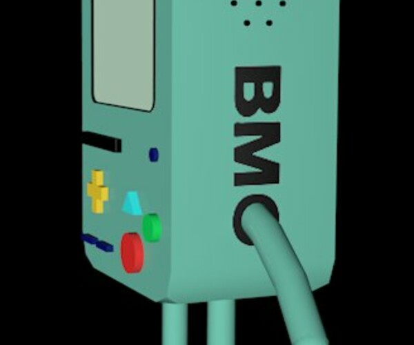 ArtStation - BMO - Adventure Time - 3D Model - Cinema 4D | Resources