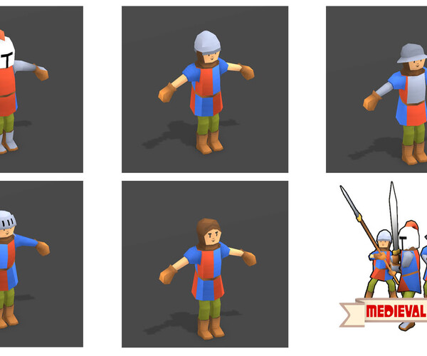 ArtStation - Medieval Fantasy Character | Game Assets