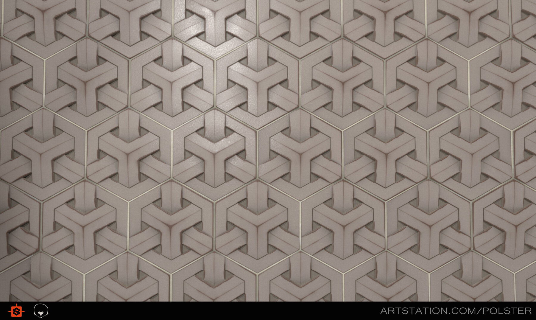 ArtStation - Geo Weave Tiles Substance | Game Assets