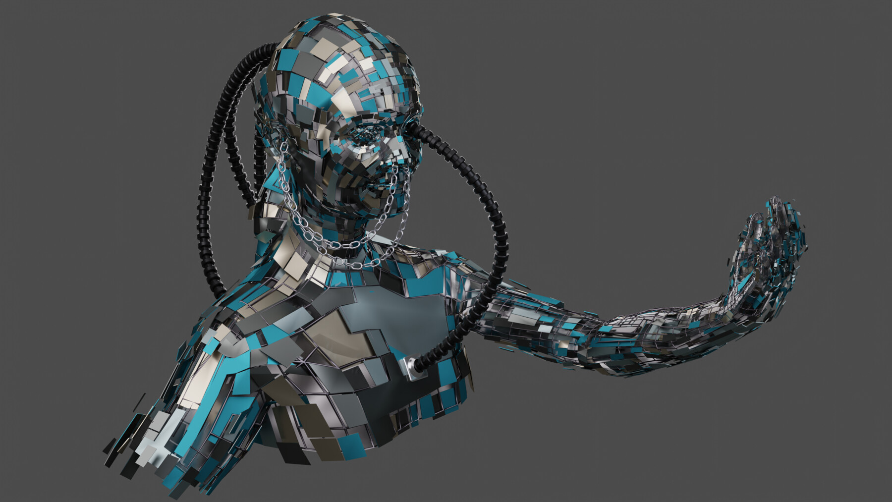 ArtStation - Female Cyborg | Resources