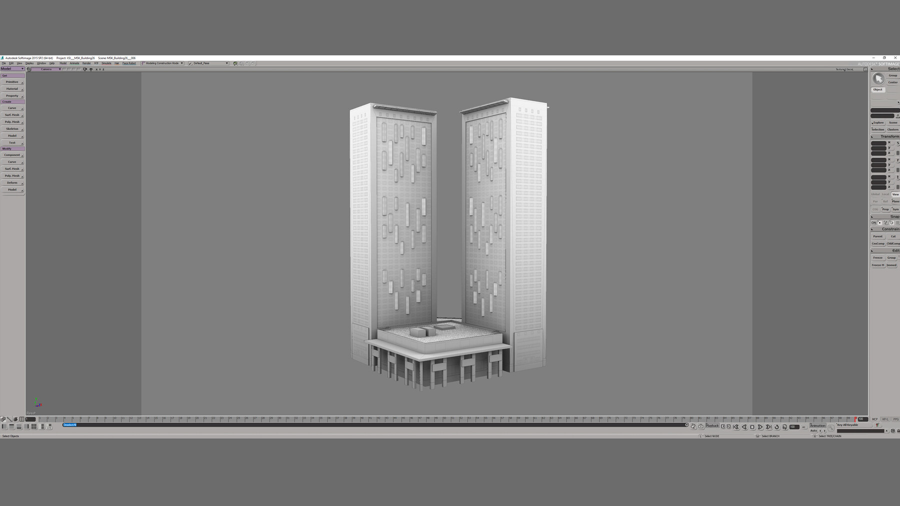 ArtStation - MSK Building 26 | Game Assets