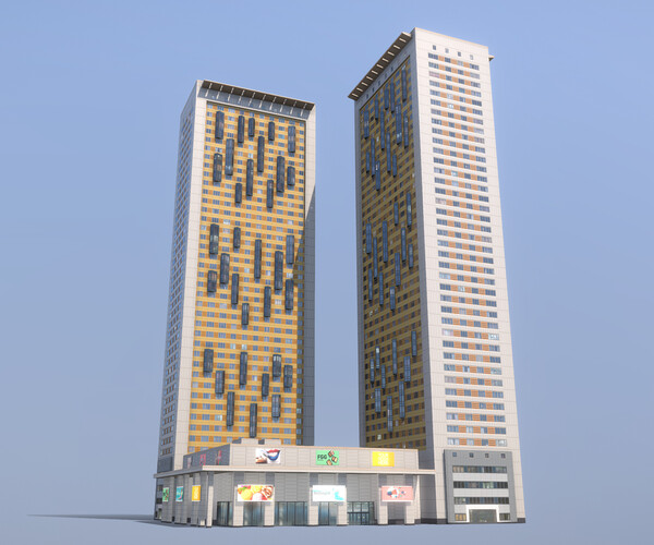 ArtStation - MSK Building 26 | Game Assets