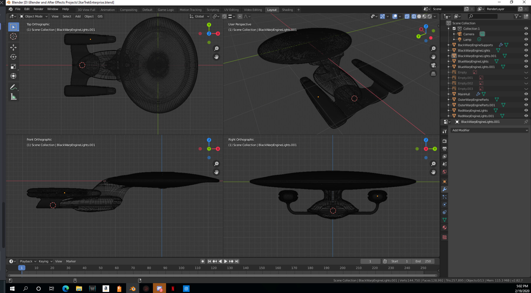 ArtStation - Star Trek Enterprise 'The Next Generation' | Resources