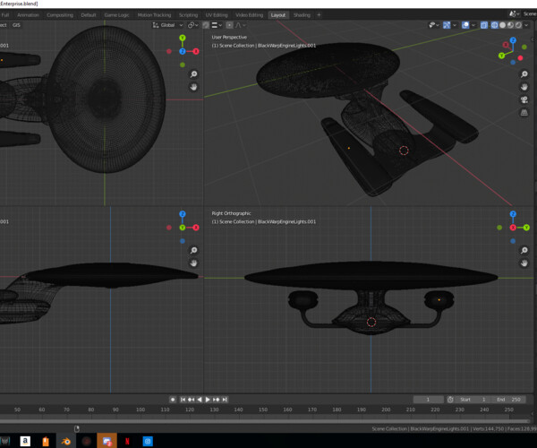 ArtStation - Star Trek Enterprise 'The Next Generation' | Resources