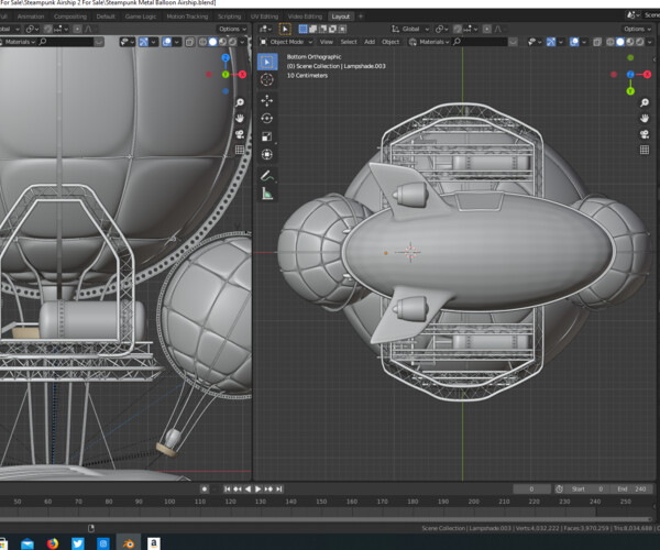 ArtStation - Steampunk Airship 'Atompunk' | Resources