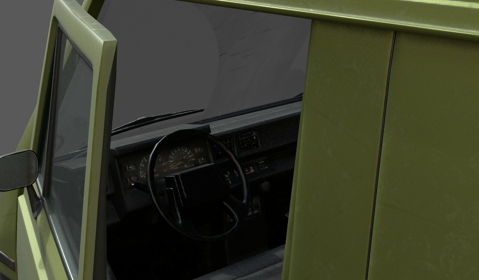 ArtStation - Van Vehicle Lowpoly Car Game ready Vanpanel | Game Assets