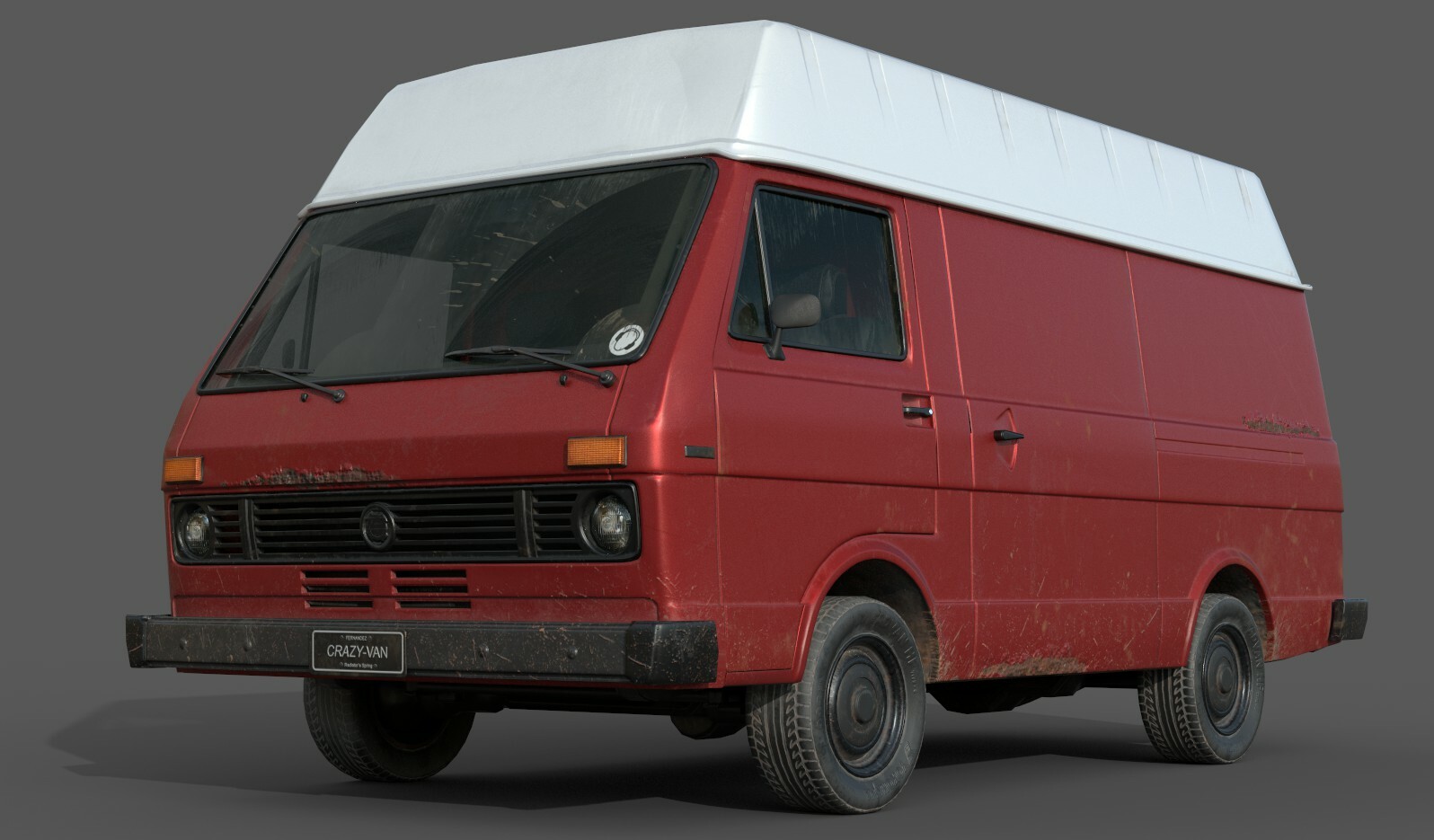 ArtStation - Van Vehicle Lowpoly Car Game ready Vanpanel | Game Assets