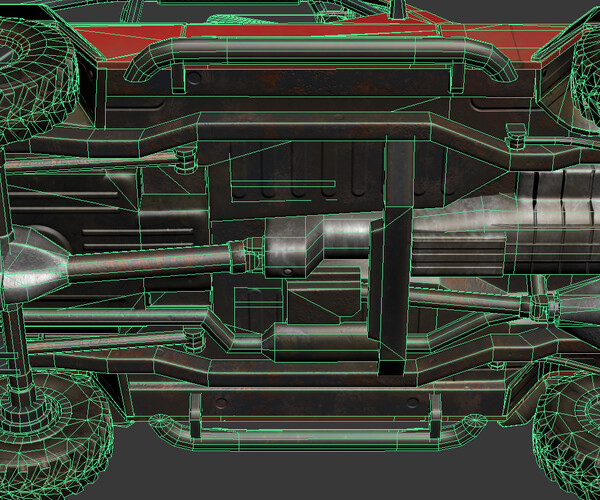 ArtStation - Suv Vehicle 4x4 Lowpoly Car Game ready | Game Assets