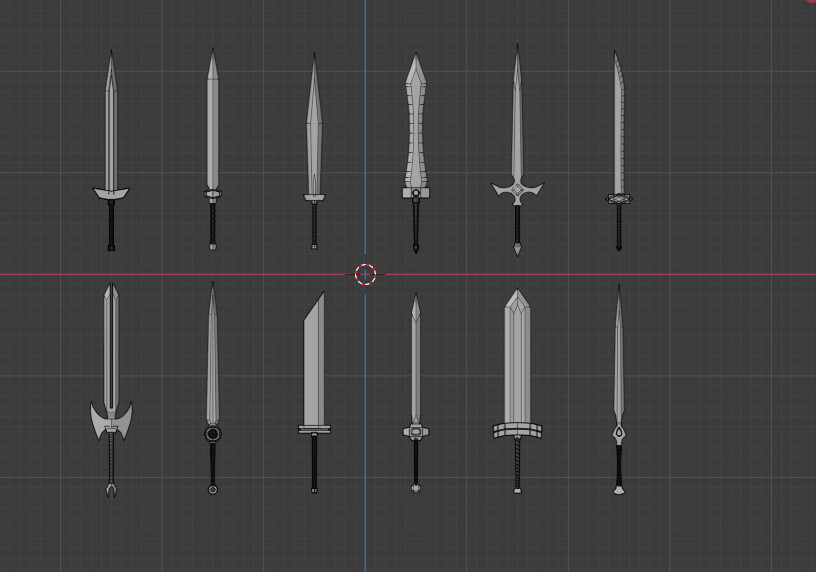 ArtStation - Fantasy swords | Game Assets