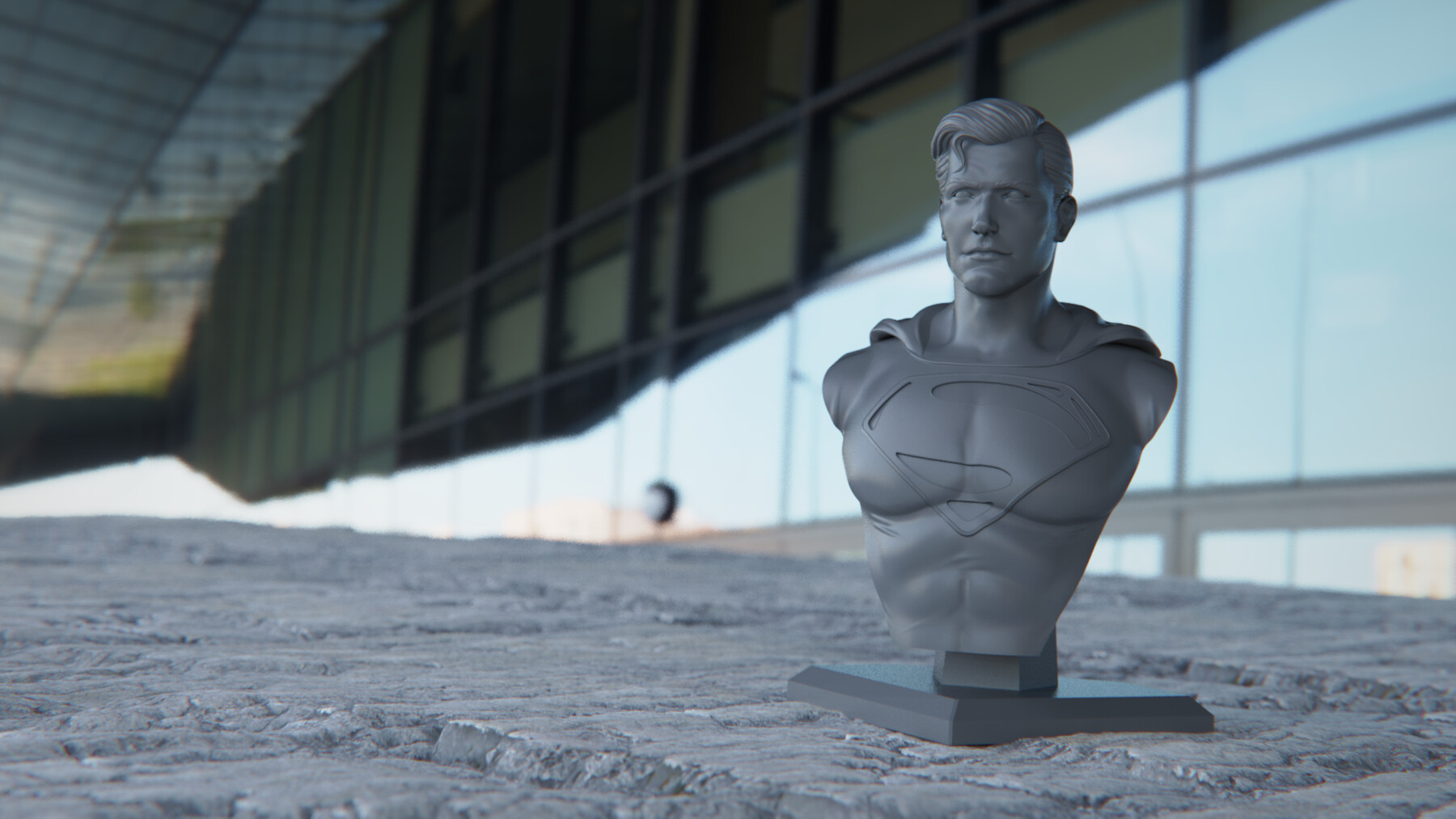 ArtStation - Superman Bust | Resources
