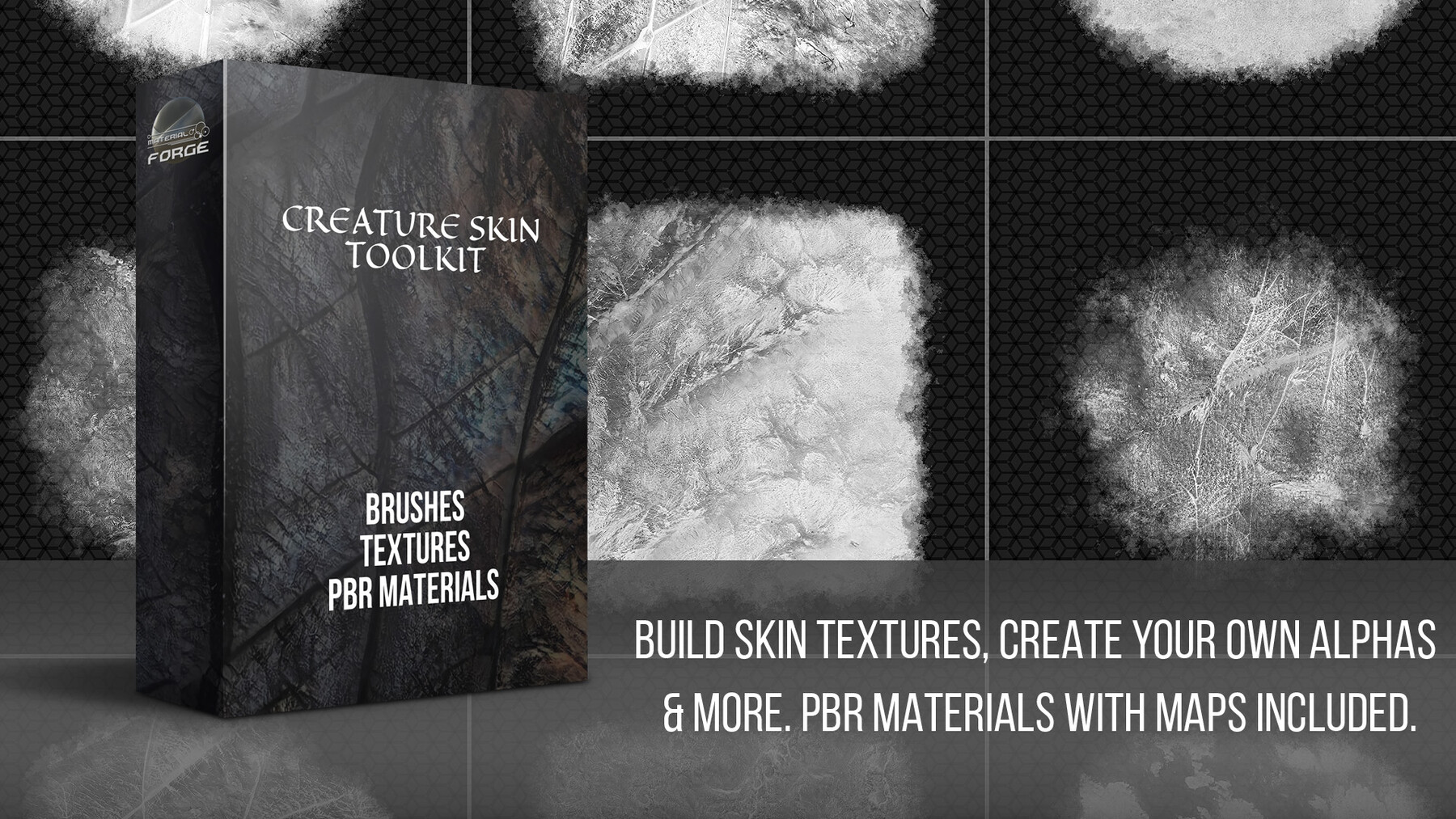 ArtStation - Creature Skin Toolkit | Brushes