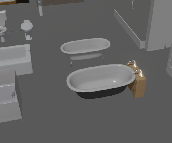 ArtStation - Bathroom Asset Pack | Game Assets