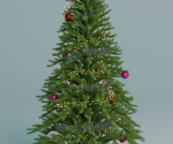 ArtStation - Realistic Christmas Tree | Resources