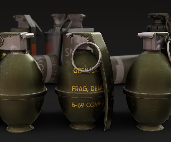 ArtStation - Cranks - Tactical Explosive Pack | Game Assets