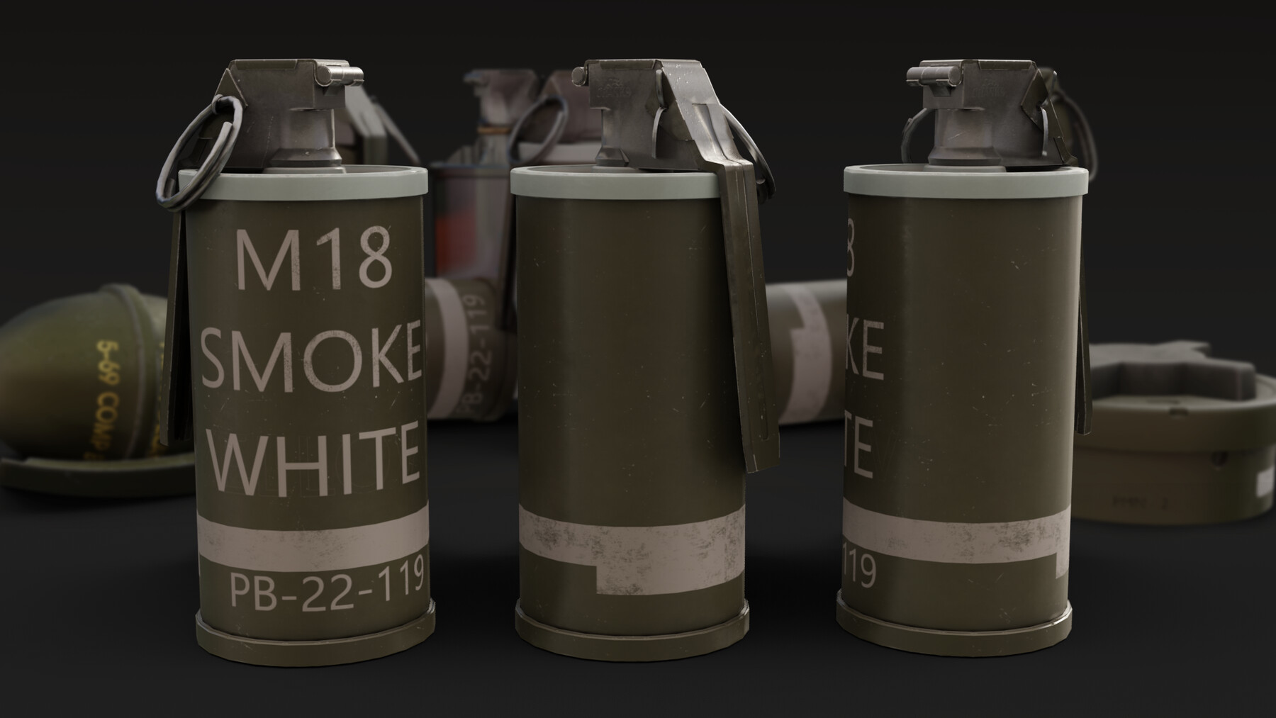 ArtStation - Cranks - Tactical Explosive Pack | Game Assets