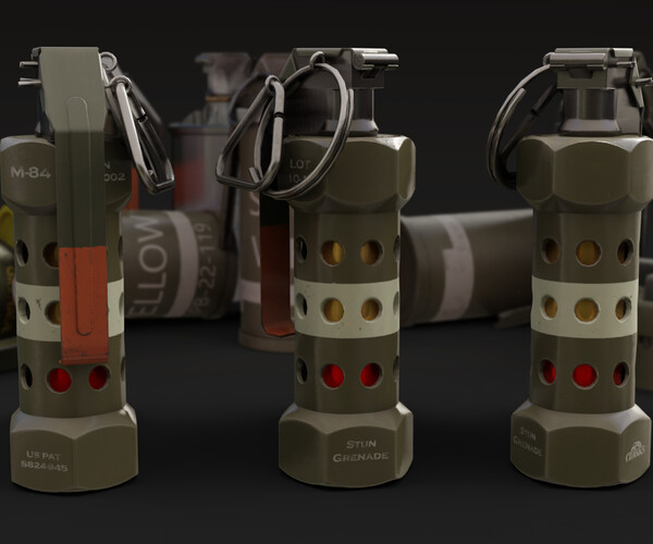 ArtStation - Cranks - Tactical Explosive Pack | Game Assets