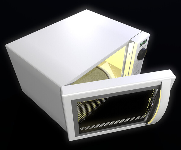 ArtStation - Microwave | Game Assets