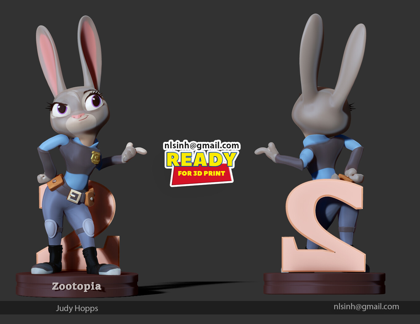 ArtStation - Judy Hoops (Fanart) | Resources