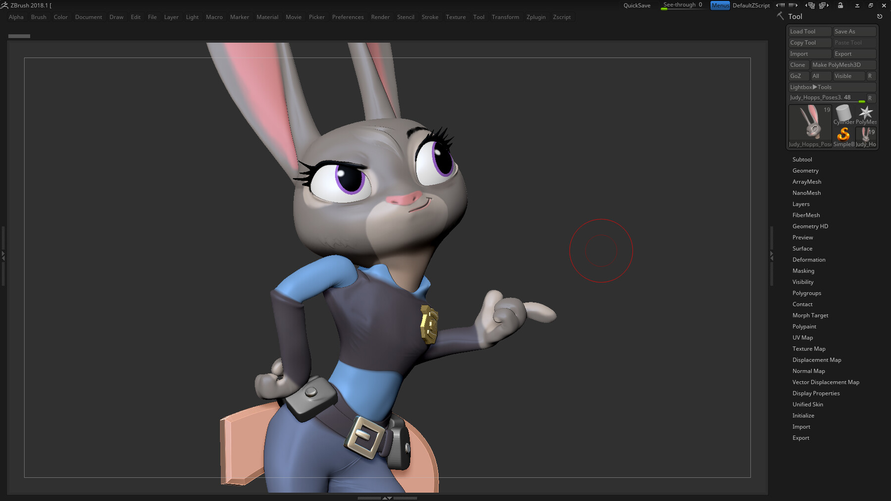 ArtStation - Judy Hoops (Fanart) | Resources